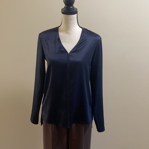 Hugo Boss | Tops | Hugo Boss Silk Blouse | Poshmark